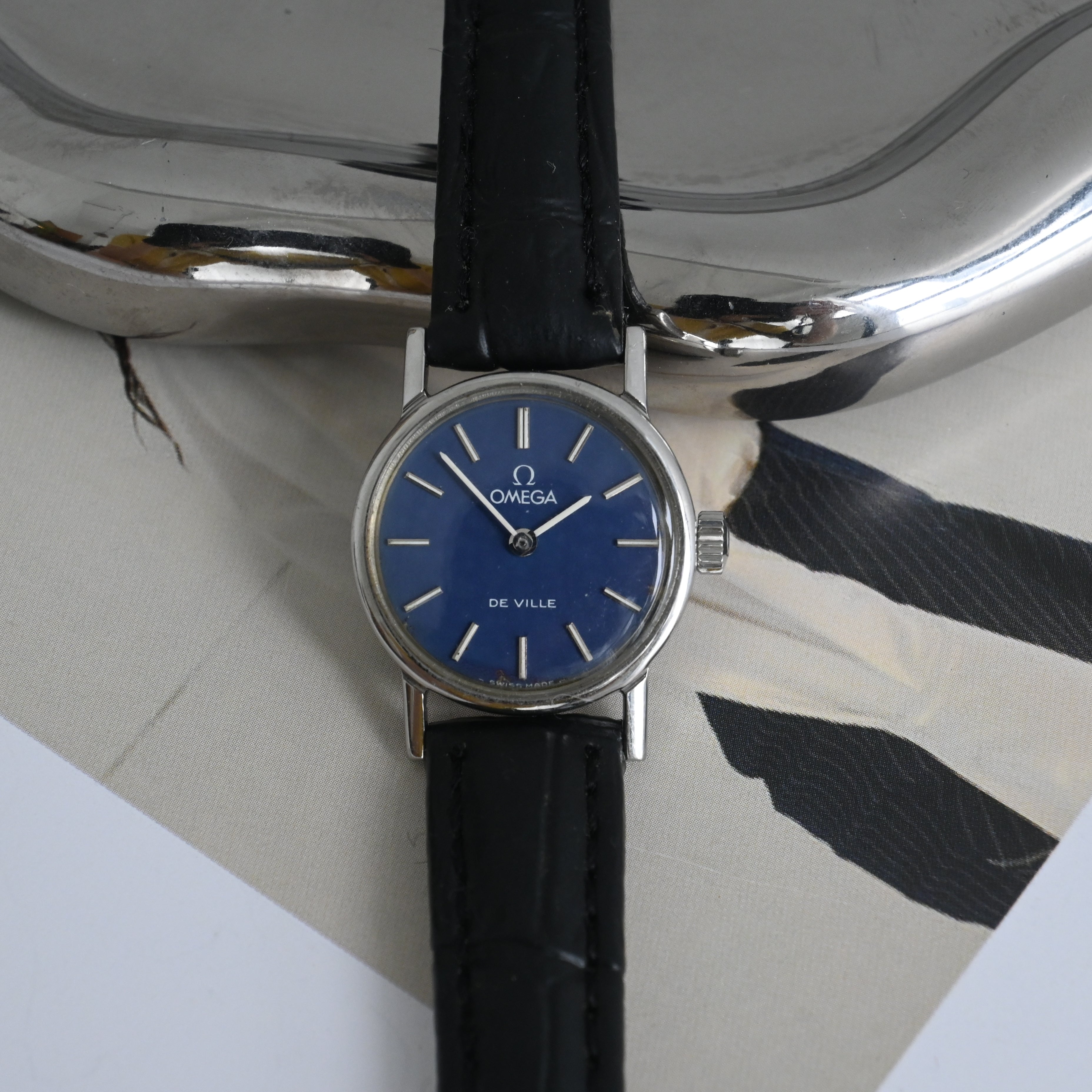 Omega De Ville Blue Dial ref. 111.0140 – Leluxe Vintage Sdn. Bhd.